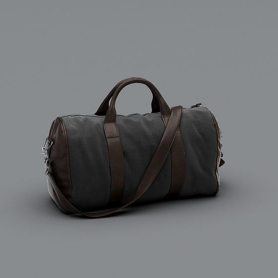 Elegant Travel Bag 3D Model