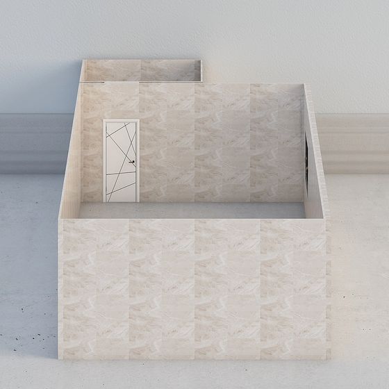 Minimalist Room 3D Model