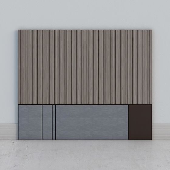 Urban Panel 3D model for Stylish Interiors