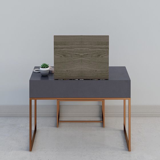 Minimalist Side Table 3D model