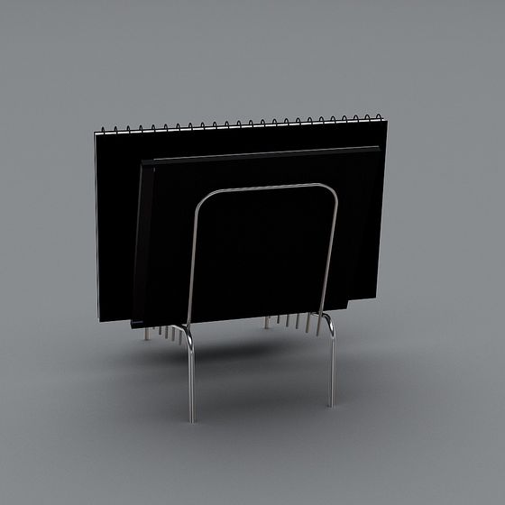 City Bookshelf 3D model for Modern Spaces