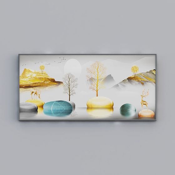 Natural Realm 3D model - A Harmonious Nature Experience