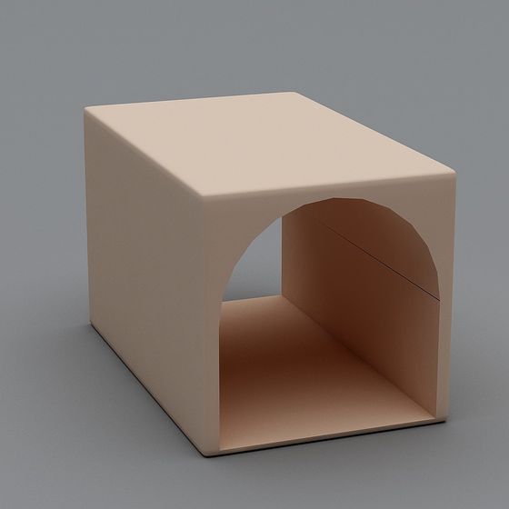 Creative Low-Poly and High-Detail 3D Model