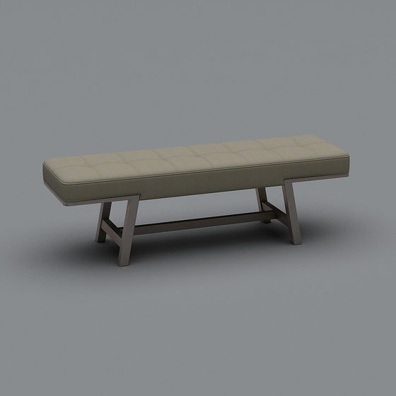 Urban Relaxation Bench 3D model