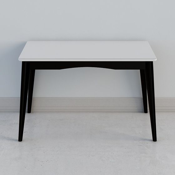 Streamlined Office Desk 3D model