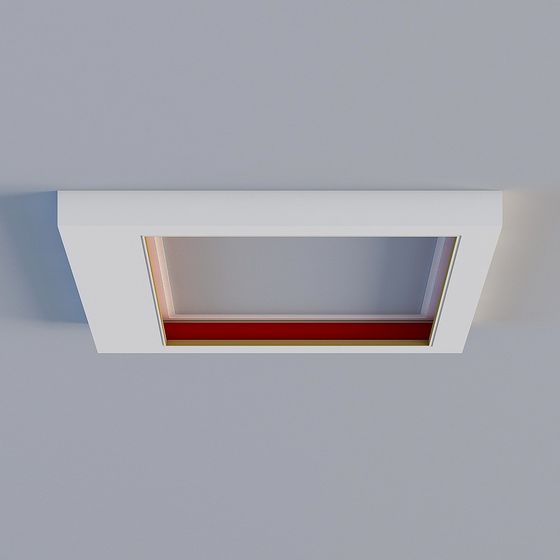 Elegant Embedded Ceiling Light 3D model