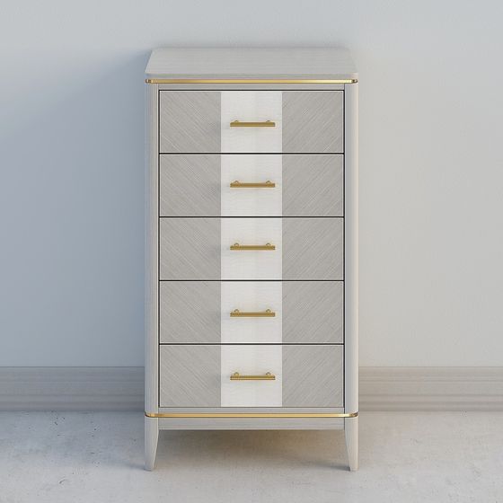 Art Deco Dresser 3D model