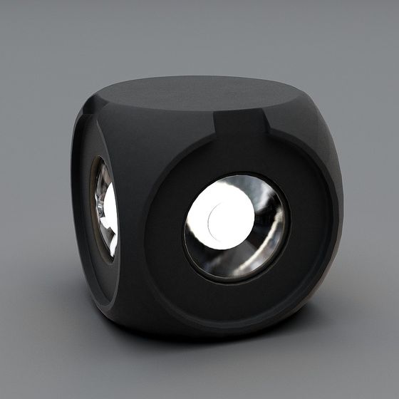 Futuristic Cube 3D model