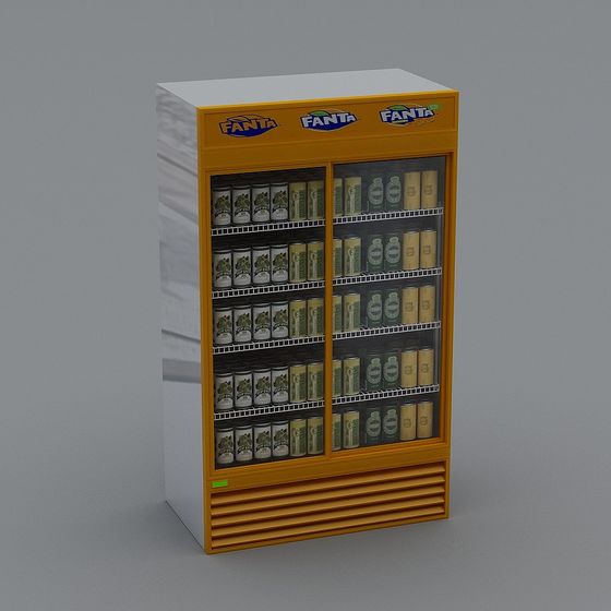 Vending Machine 3D Model – Stylish Commercial Decor Free