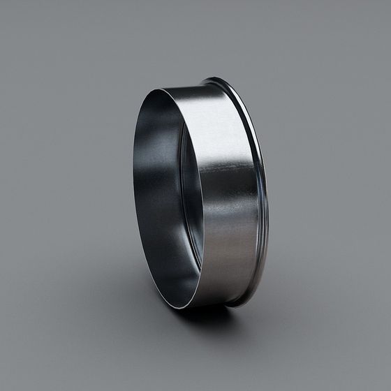 Industrial Pipe 3D model