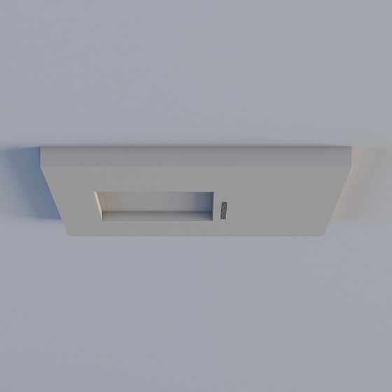 Elegant Floating Niche 3D model for Modern Interiors
