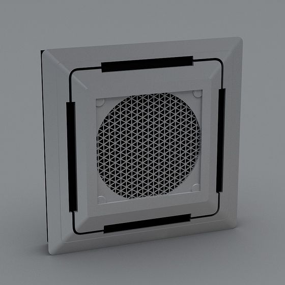 Detailed Low-Polygon Vent 3D model