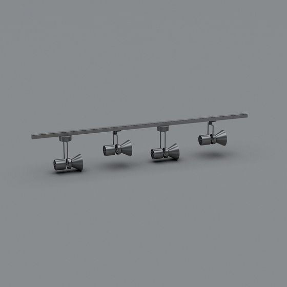 Modern Track Light Series 3D model