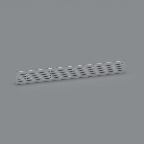 Minimalist Vent 3D Model for Urban Interiors