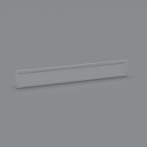 Low Poly Style Vent 3D Model