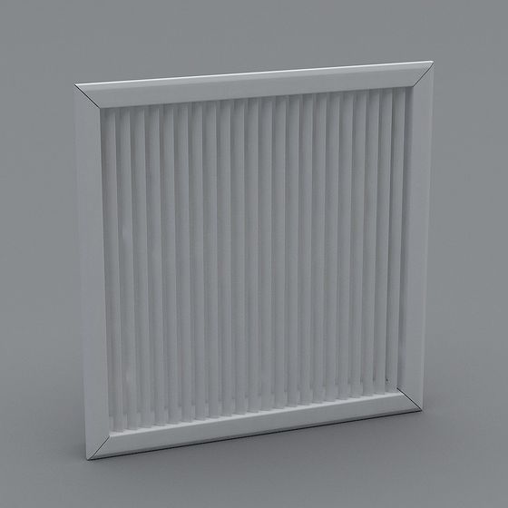 Minimalist Shutter 3D model for Modern Design