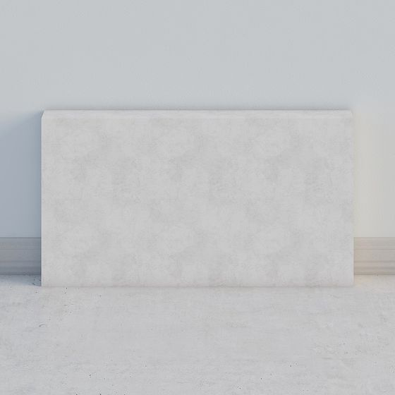 Realistic Concrete Wall Panel 3D Model – Textured Minimalist Design