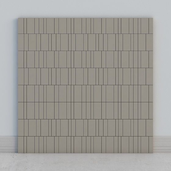 Low Poly Wall Panel 3D model for Modern Interiors