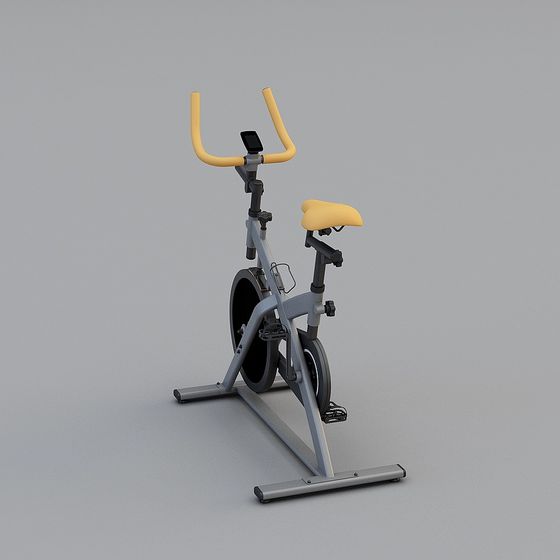 Dynamic Exercise Bike 3D model for Creative Designs