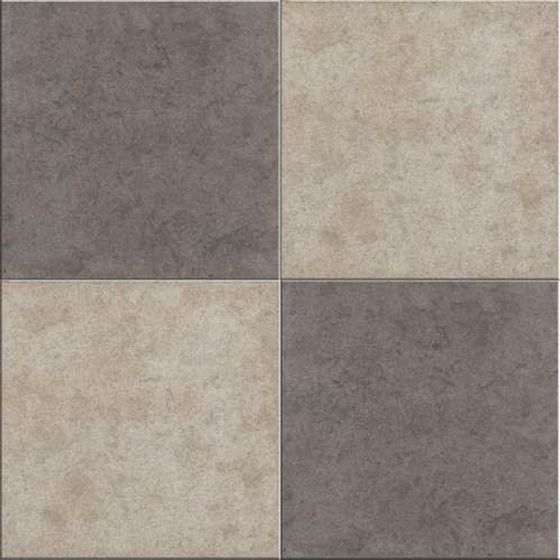 Stylish Gray and Beige Tile Floor 3D model