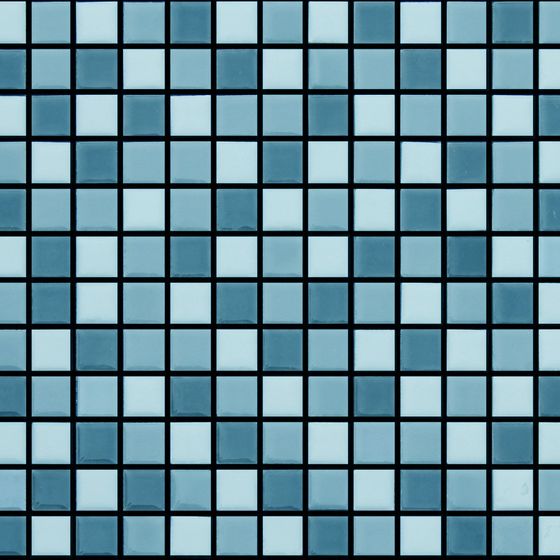 Low-Poly High-Detail Blue Tile Texture 3D model