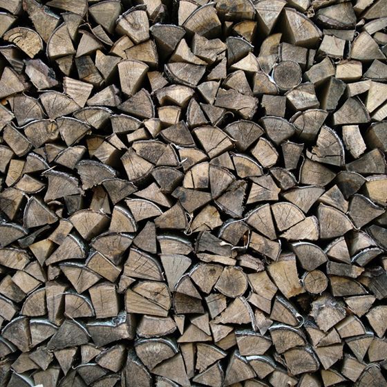 Realistic Firewood Stack 3D Model – Textured Wood Logs