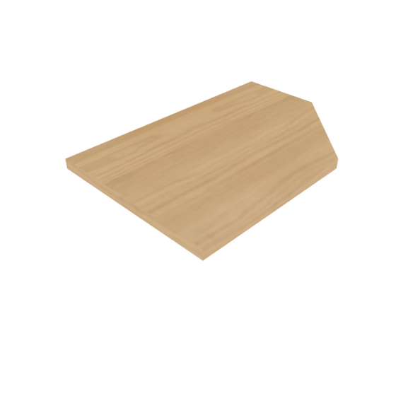 Realistic Wooden Ramp 3D model for Creative Projects