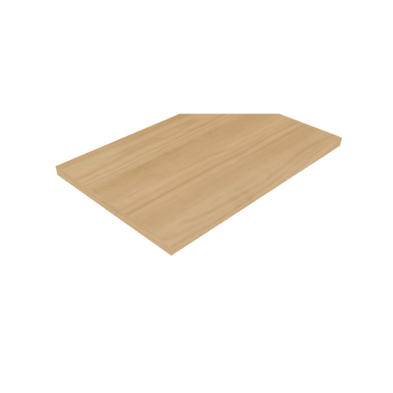 Detailed Wooden Tabletop 3D model