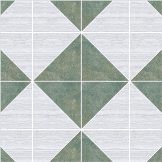 Geometric Charm Floor Tiles 3D model